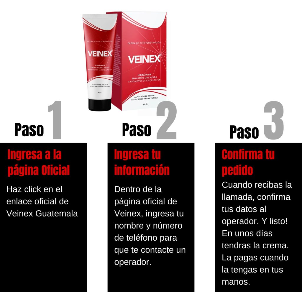 Veinex Guatemala: Para qué sirve? Precio y Dónde comprar