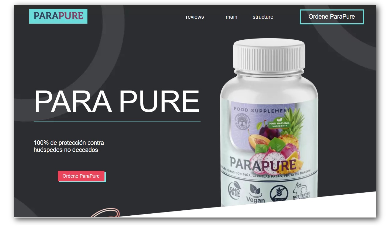 ParaPure Purgante Antiparasitario Precio en Colombia